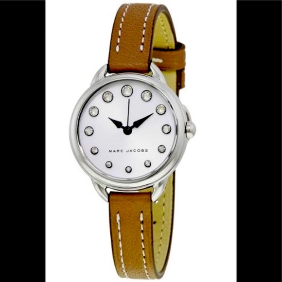 Marc Jacobs | Accessories | Marc Jacobs Betty Mj48 White Sunray Dial ...